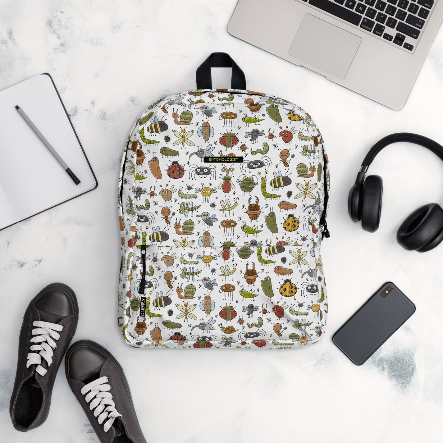 Entomologist. Personalised Backpack with funny insec | Free Personalis ...