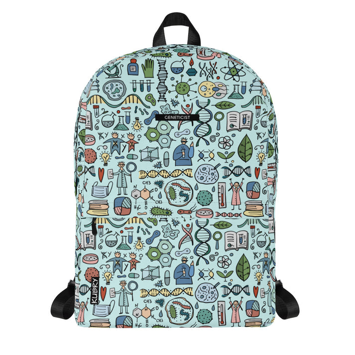 Personalised Backpack with Genetic, Biology, Chemistry design elements ...