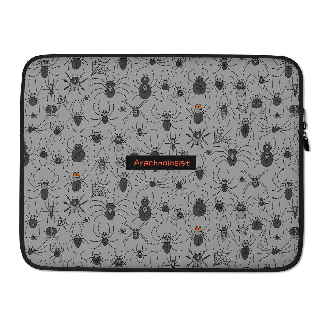 Laptop Sleeve. Spiders Collection. Arachnology – kudrylab