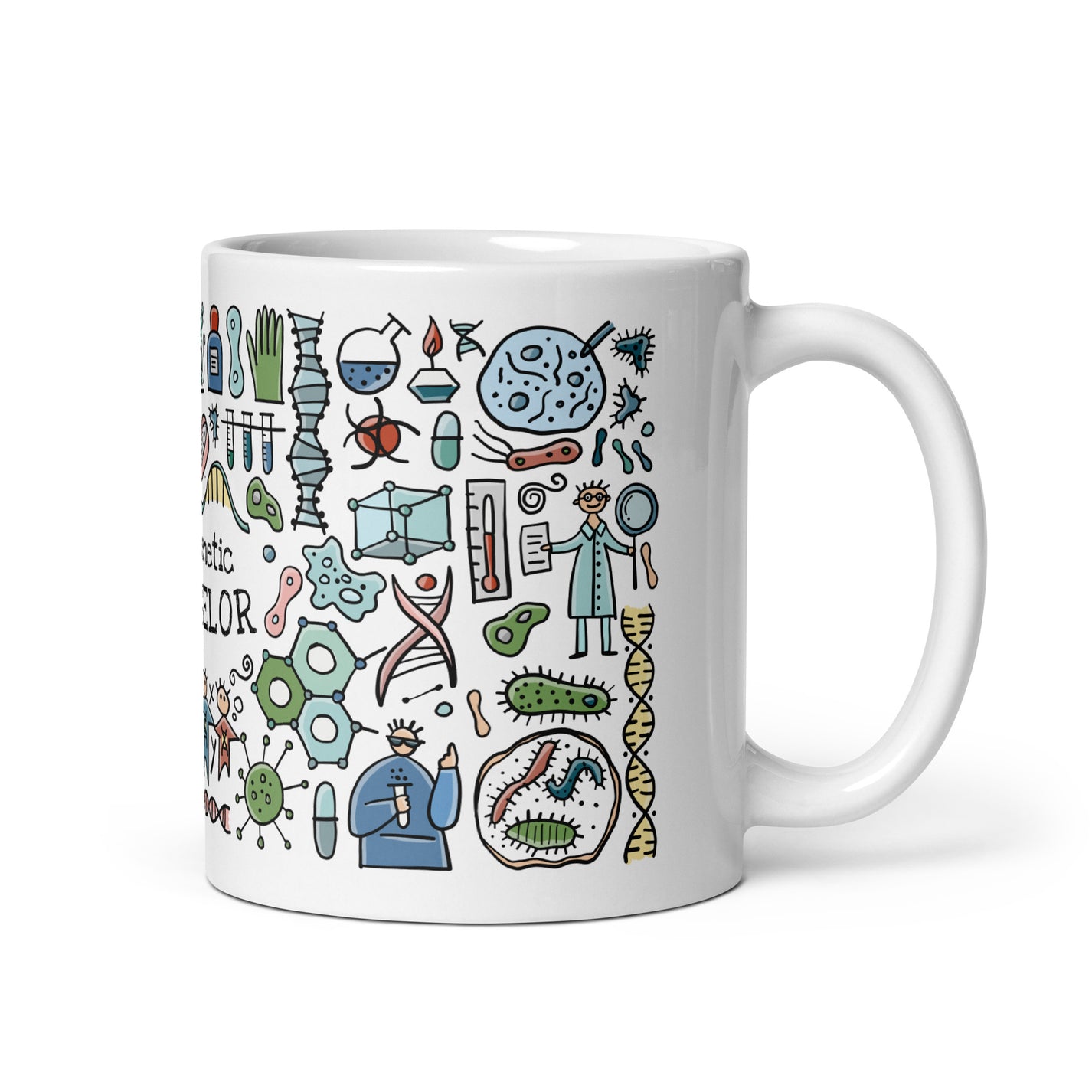 Personalized Genetics Coffee Mug | Unique Science Gift – kudrylab