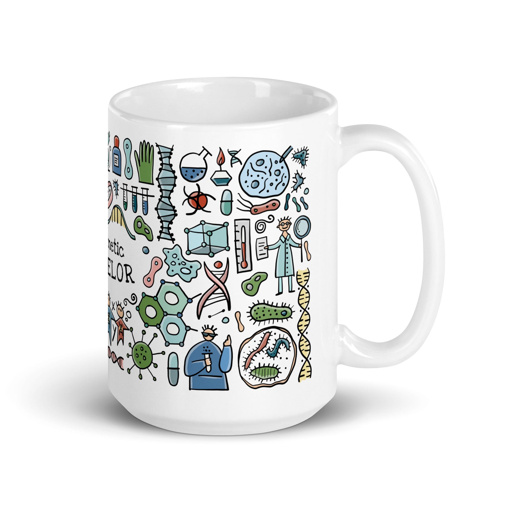 Personalized Genetics Coffee Mug | Unique Science Gift – kudrylab